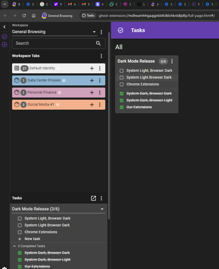 Dark Mode is Here! Check out Ghost Browser's Sleek New Look - Ghost Browser
